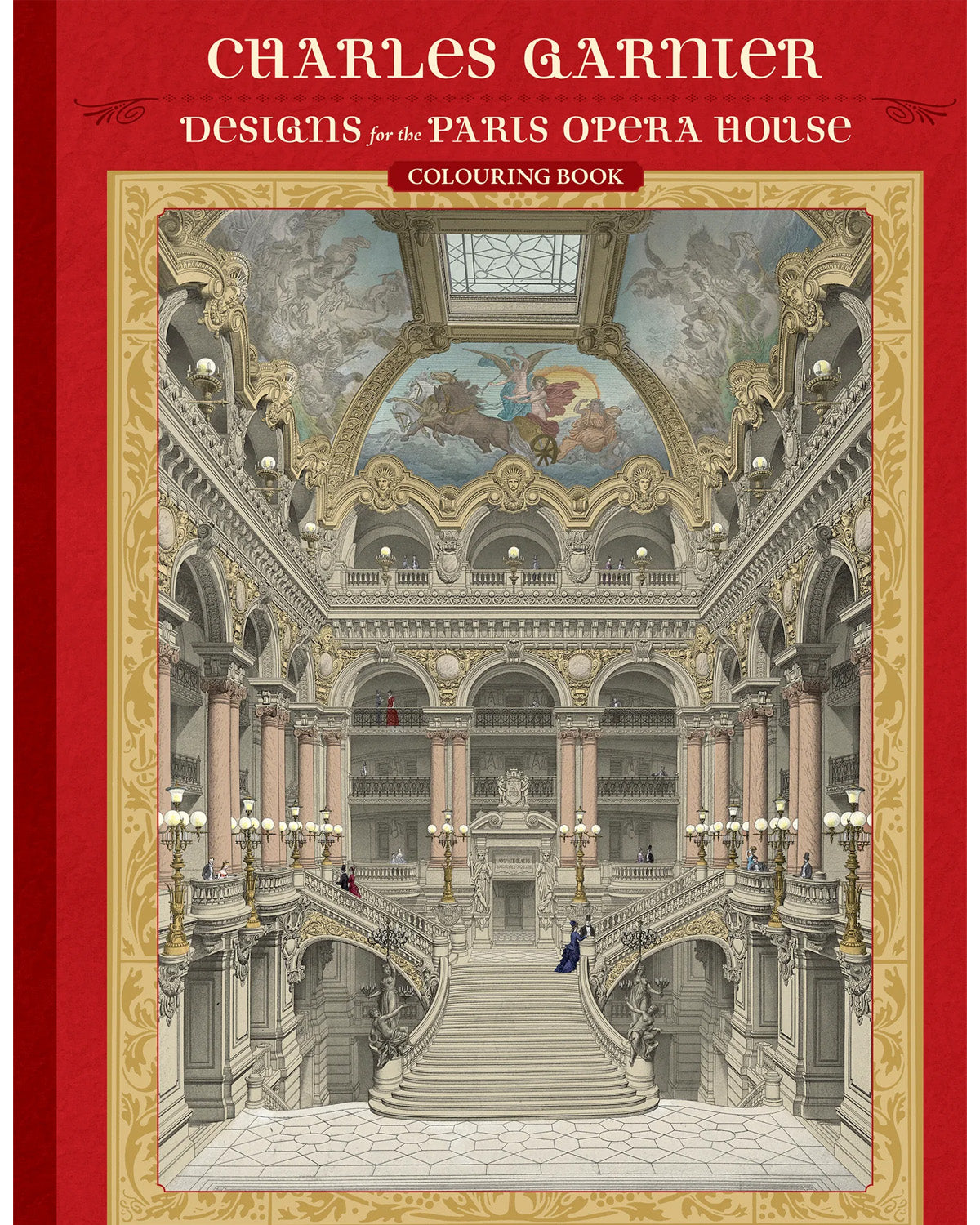 Elegant Gift Idea: Paris Opera House Coloring Book – The Mom Edit